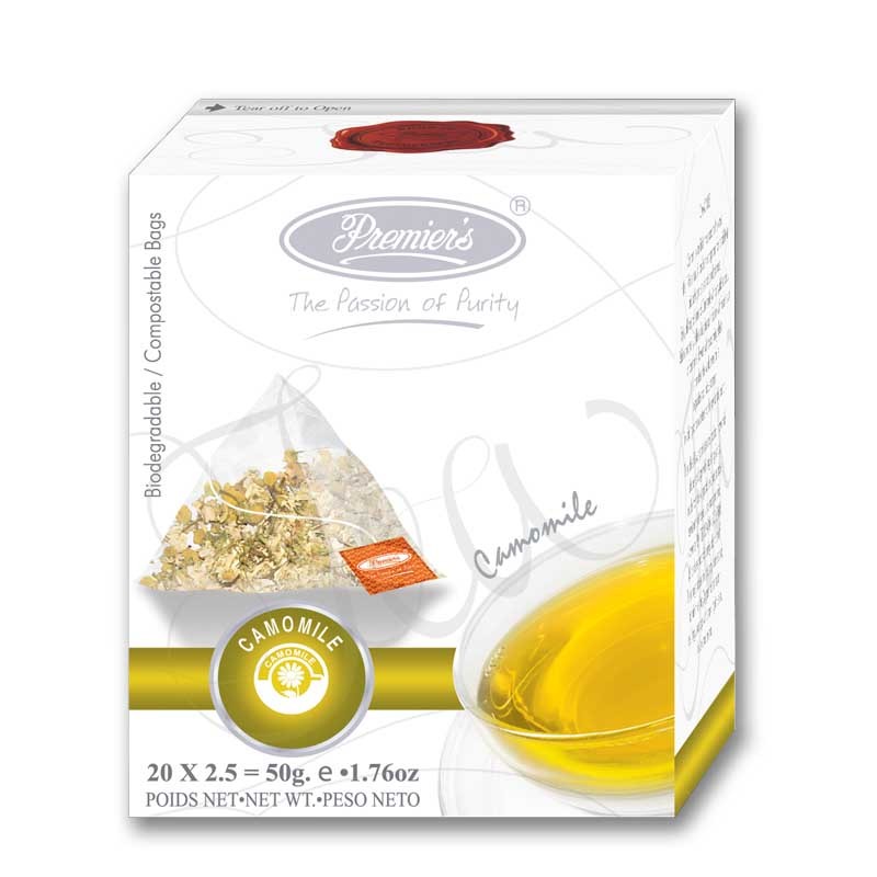 Premier's soothing Camomile Blend of Whole Chamomile Flowers